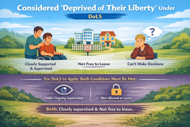When Is Someone Considered ‘Deprived of Their Liberty’ Under DoLS